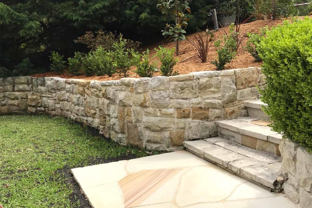 Retaining Wall Construction Blue Mountains - The Landscaped Garden